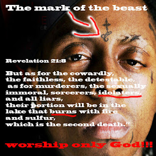 Our father: lil wayne sold his soul,dont idol this man idol god only