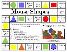 Primary Graffiti: Mouse Shapes {Shape Attribute Lessons}