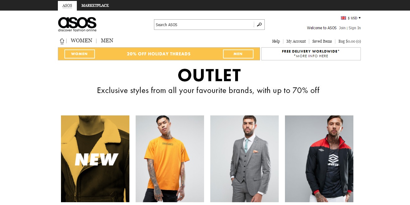 Review berbelanja online di ASOS.com « WikipediaMan