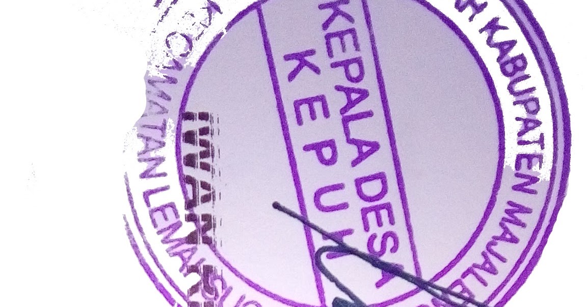contoh cap desa keph kec. lemahsuguh kabupaten majalegka