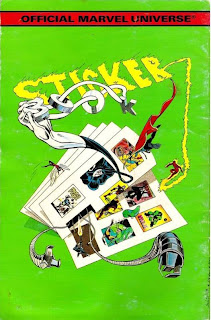 Marvel Comics of the 1980s: 1986 - Marvel Sticker Album