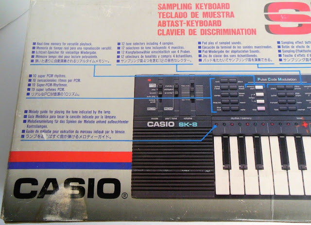 MATRIXSYNTH: Vintage Casio SK-8 Sampling Keyboard Synthesizer w/ ROM ...
