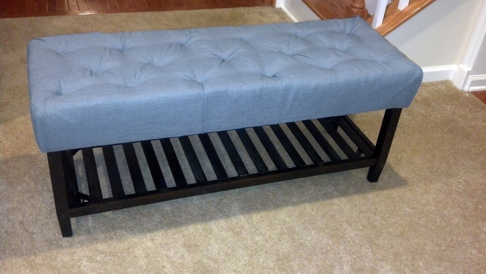 Road to the Ravenna: DIY Tufted Bench