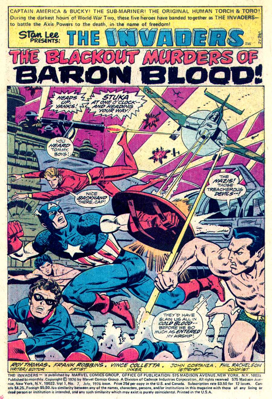 Diversions of the Groovy Kind: Making a Splash: Frank Robbins' Invaders