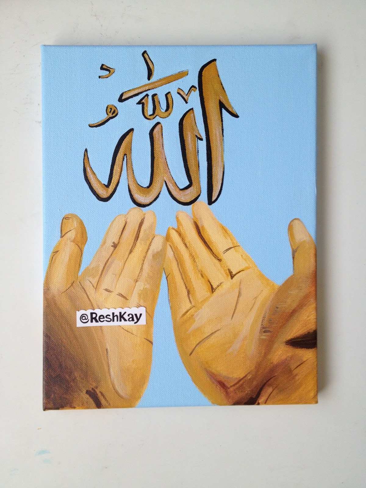 Resh Kay: Allah Is All You Need Painting