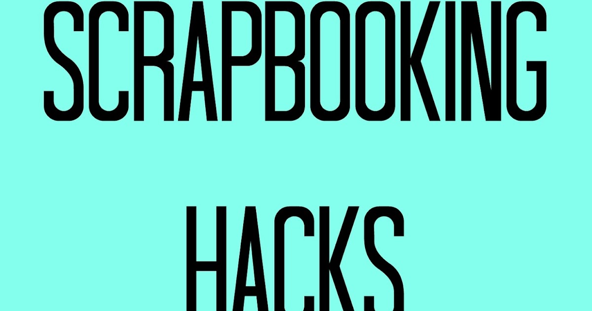 Cut, Craft, Create: Scrapbook Title HACK using vinyl!