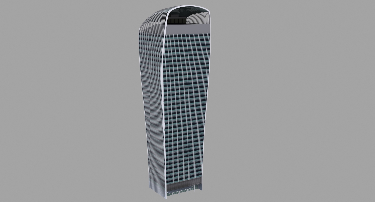 20 Fenchurch Street 3D Model