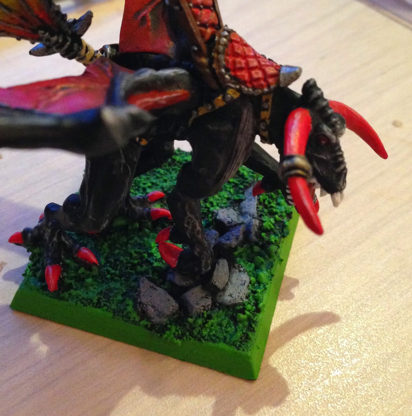 ScratchBox's Warhammer Project: Melkhior on Winged Nightmare