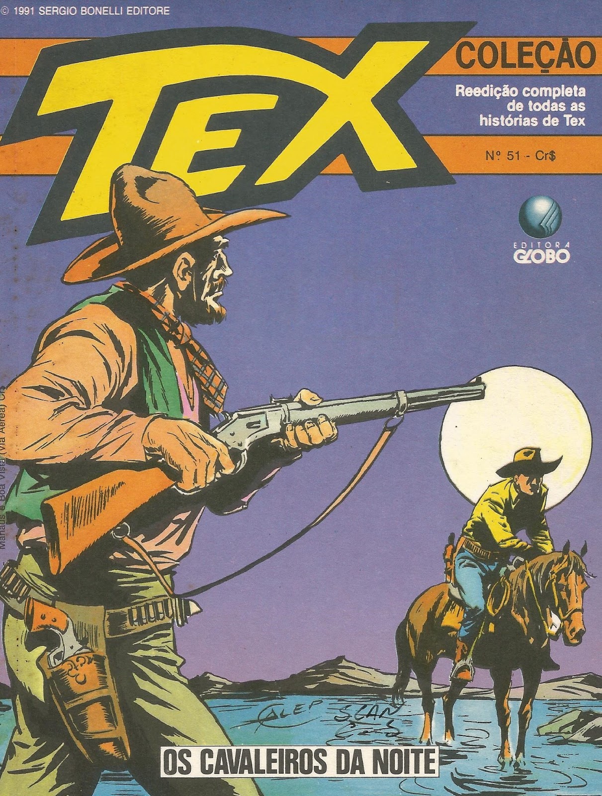 Gibis Clássicos: Tex Coleção n° 51 - Editora Globo