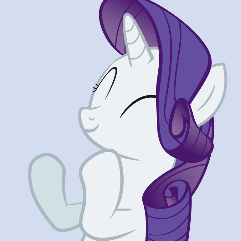 My Little Pony: GIFs animados de Rarity en My Little Pony