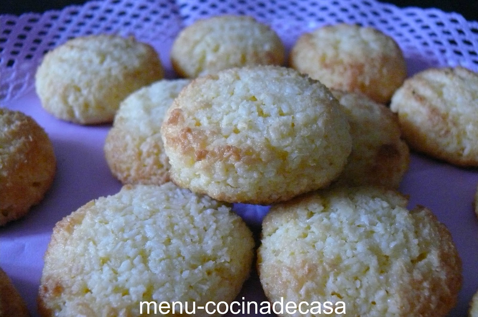 menu-cocinadecasa: GALLETAS DE COCO