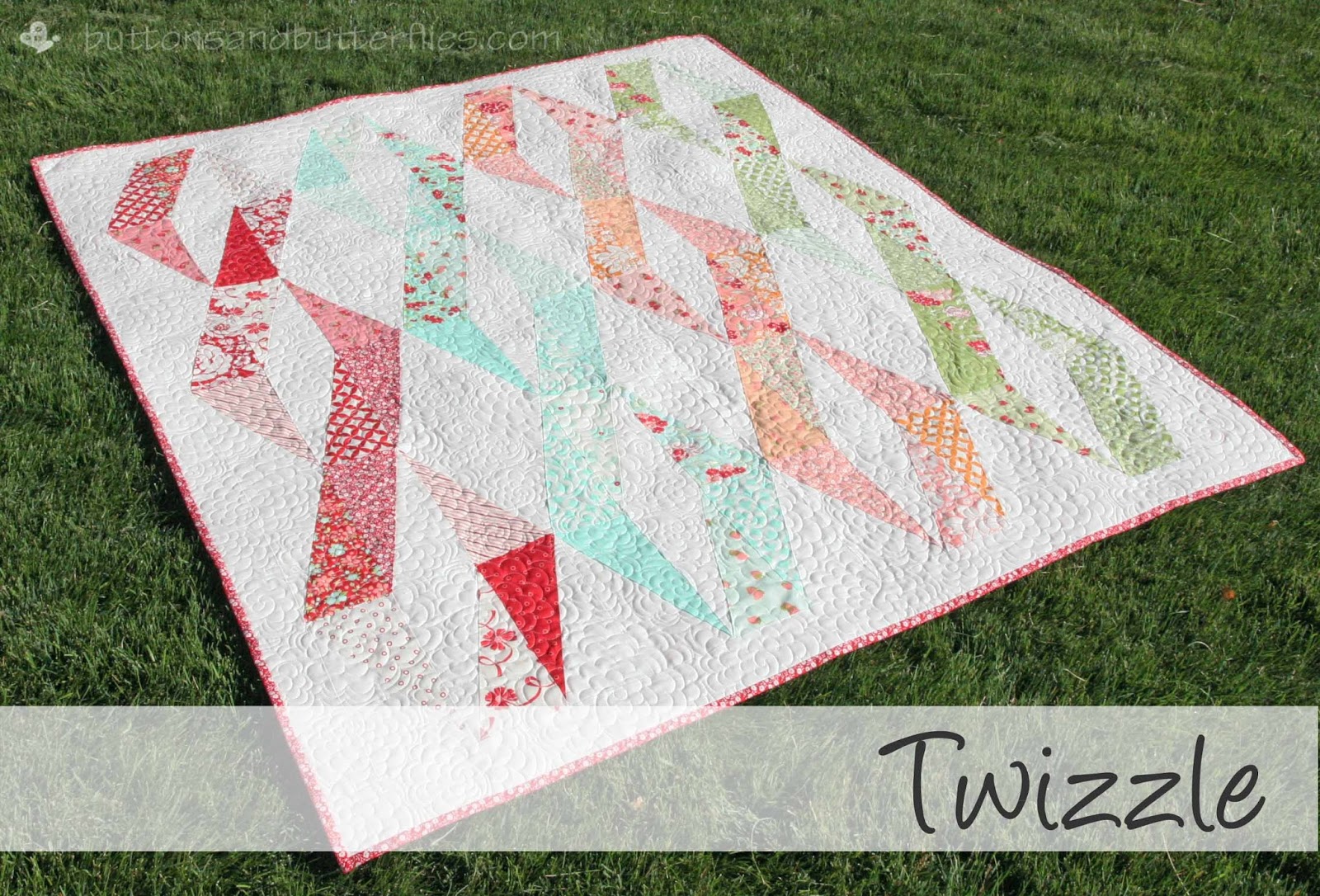 Buttons and Butterflies: Twizzle {Quilt Pattern}