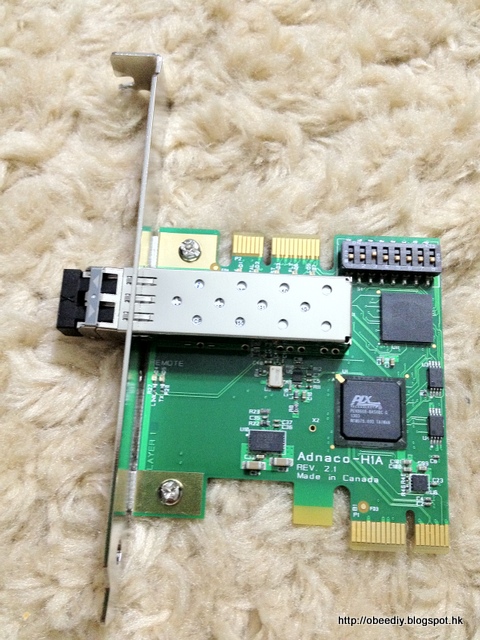 OBEE's DIY: Adnaco-S3B – USB 3.0 Over Fiber Optic Expansion System