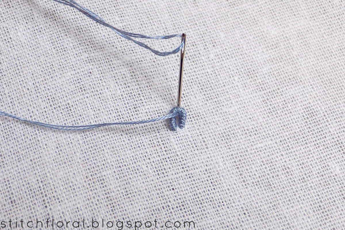 Bullion knot crash course - Stitch Floral