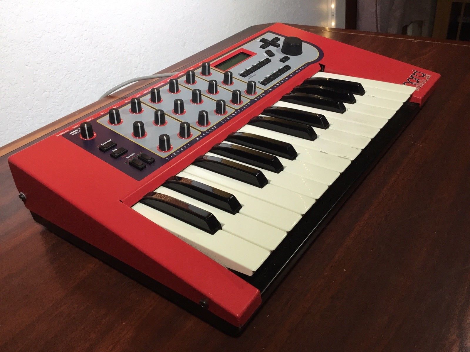 MATRIXSYNTH: Nord Modular G1 Synthesizer SN 21041873