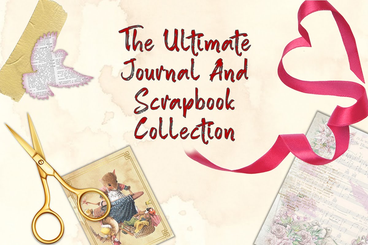 Journal and Scrapbook Bundle - 70 Products