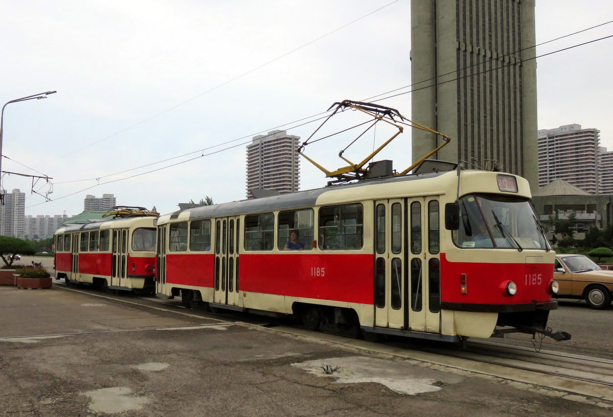 Richard's Tram Blog: PYONGYANG DPRK - TRAMS AUGUST 2014 (4)