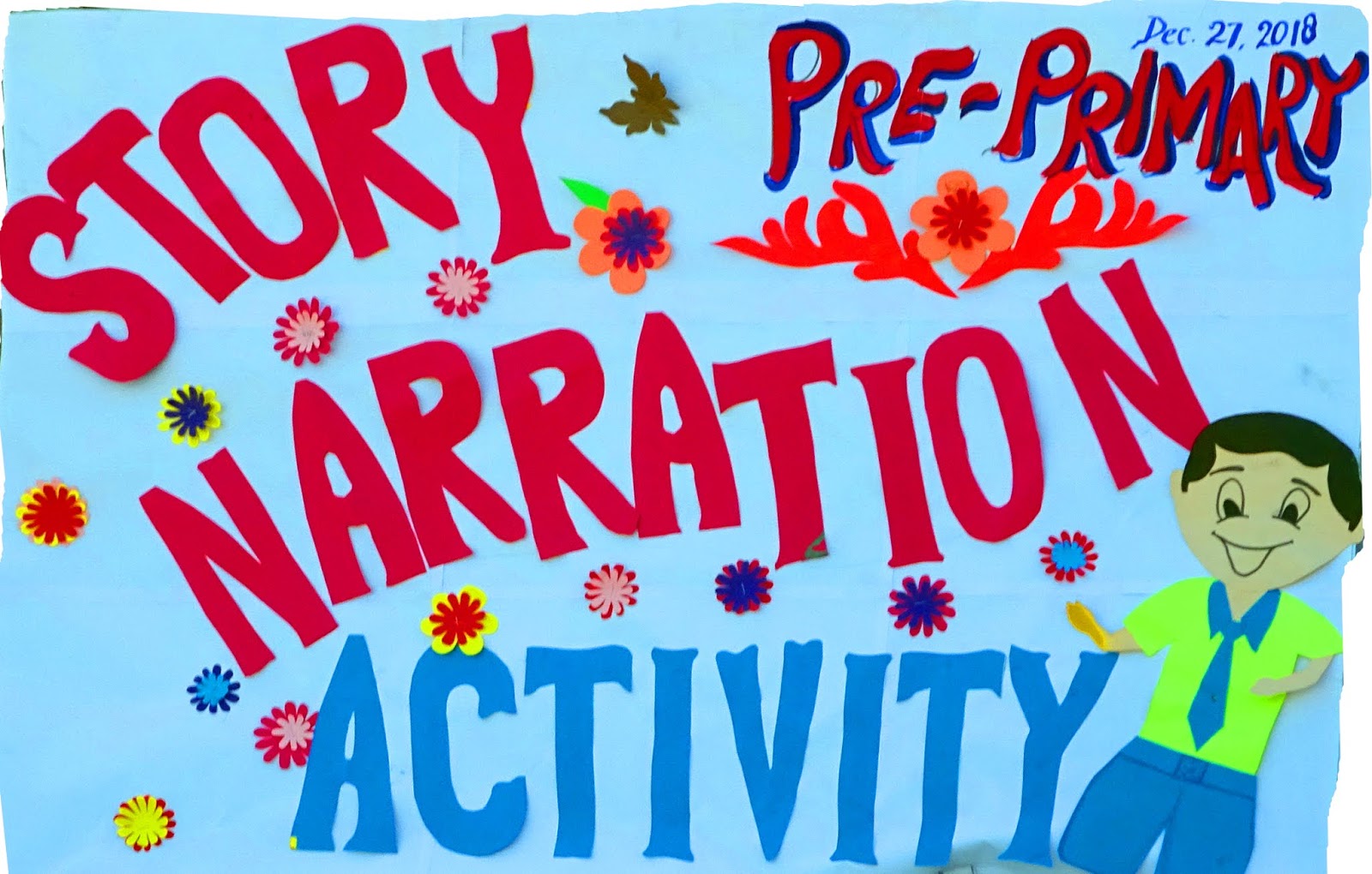 Subodh Public School, Airport: Story Narration Activity - Pre-Primary