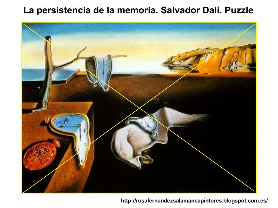 Pintores famosos: Dalí para niños. Puzzles, cuadros para colorear ...