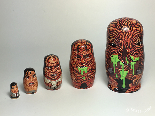 Brundlefly Babushka Dolls!