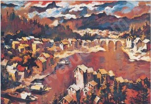 CHINAR SHADE : RENOWNED ARTIST SYED HAIDER RAZA'S KASHMIR CONNECTION