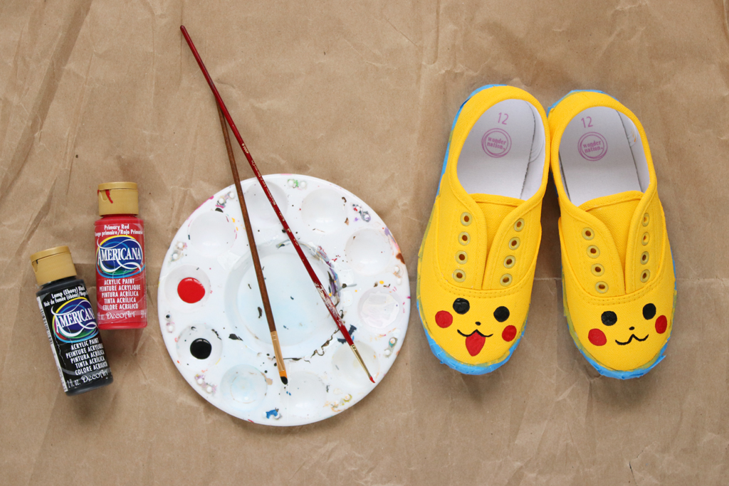 A GEEK DADDY: MAKE YOUR OWN POKEMON SHOES