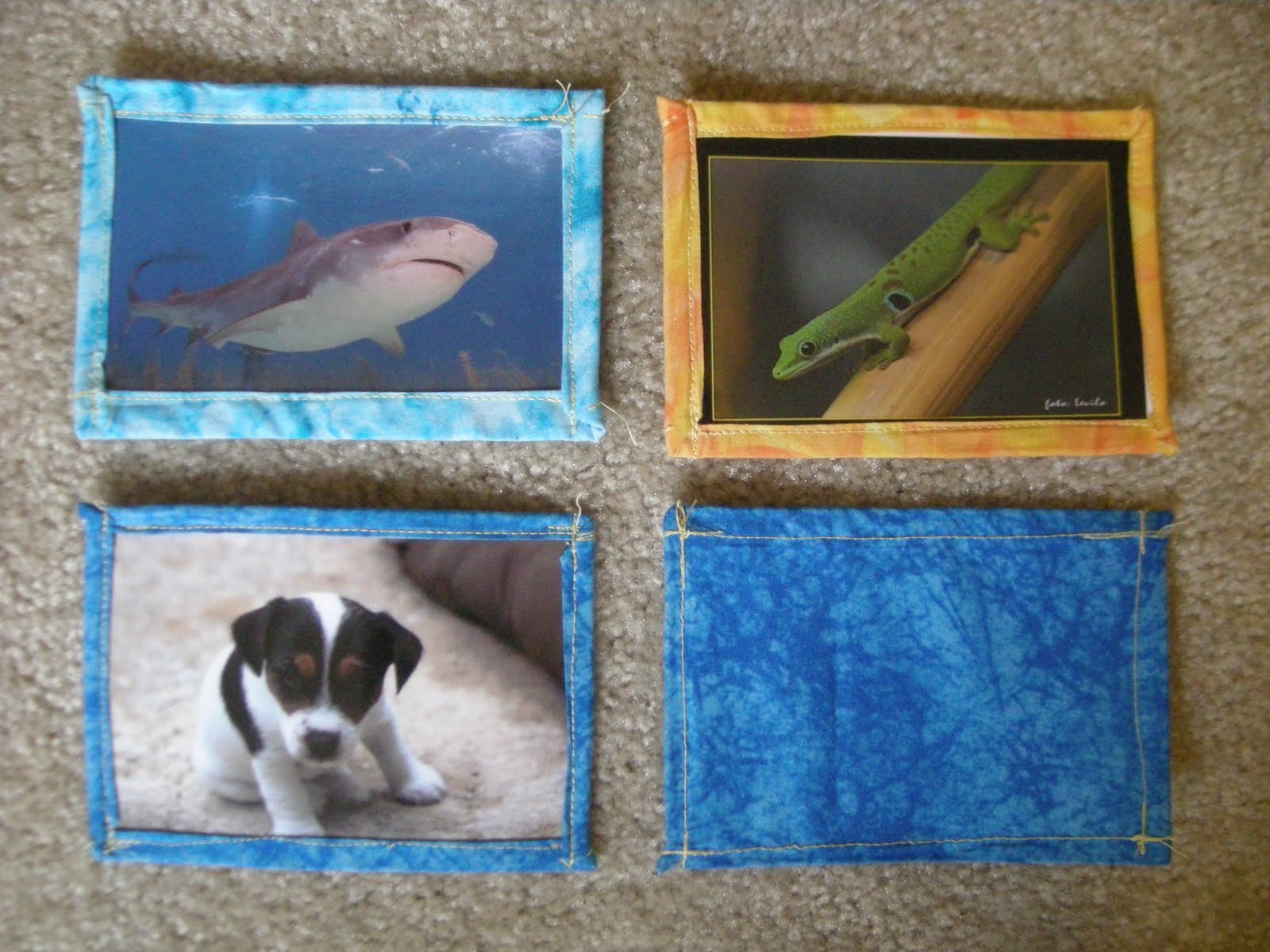 Projects & Prose: Fabric-Wrapped Flashcards