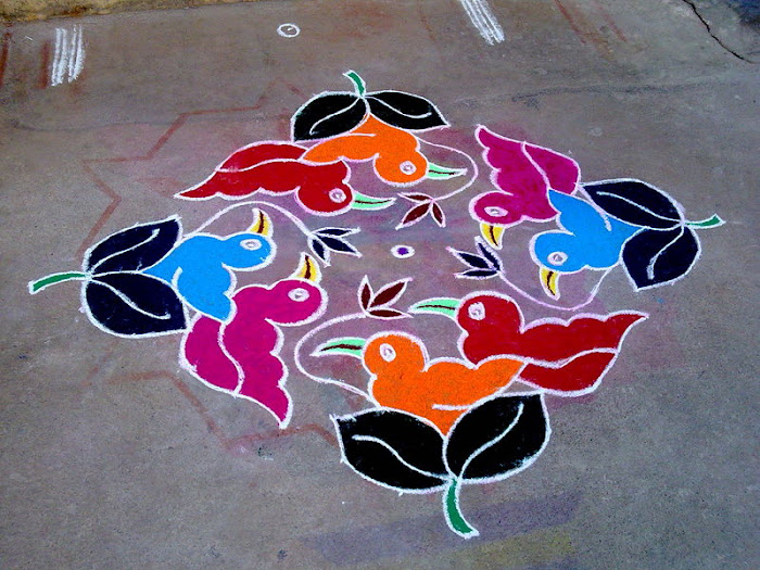 KALAS KOLANGAL: Kolam - The Traditional Floor Drawing of South India