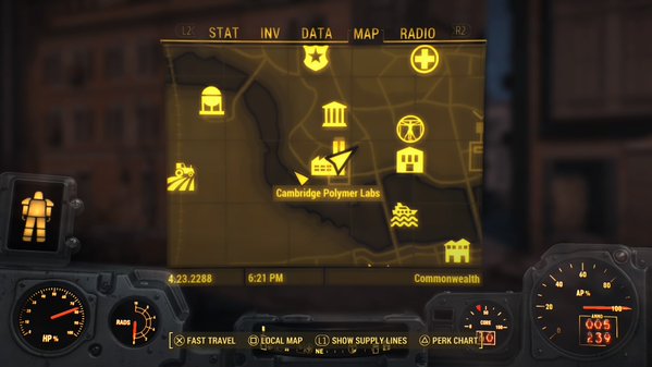 Fallout 4 Walkthrough: Side Areas - Cambridge Polymer Labs