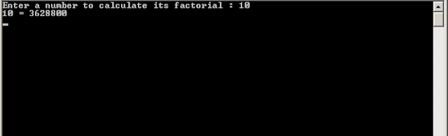C Programming Tutorials Wap To Find Factorial Of A Given Number Without Using Recursion