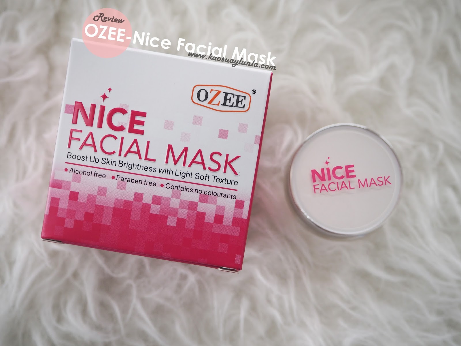 รีวิว OZEE – Nice Facial Mask สลีปปิ้งมาสก์เนื้อเริ่ดที่อยากบอกต่อ ...