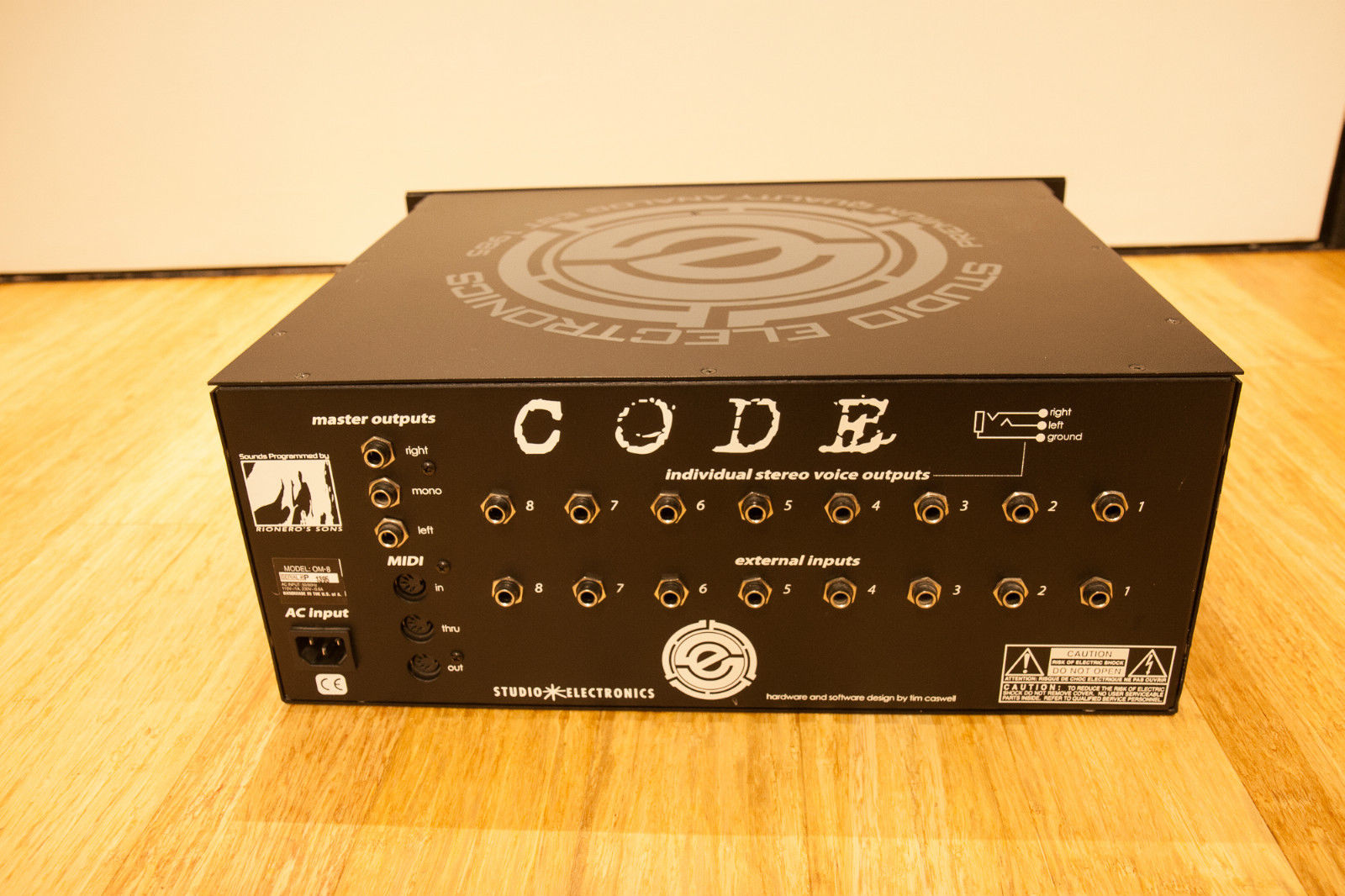 MATRIXSYNTH: Studio Electronics Code 8 SN 1395