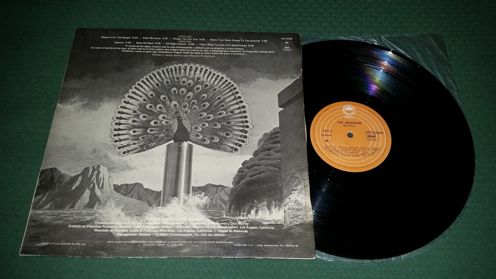 The Michael Jackson Showroom: THE JACKSONS : LP ALBUMS