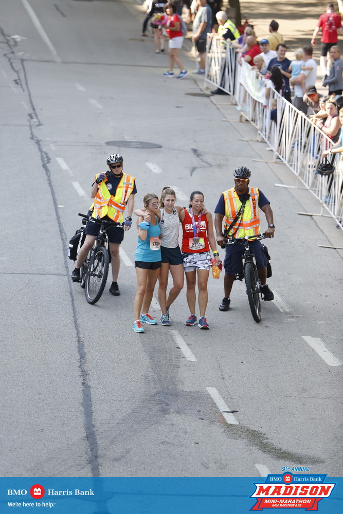 Faith in humanity restored ~ Madison Mini Marathon 2017