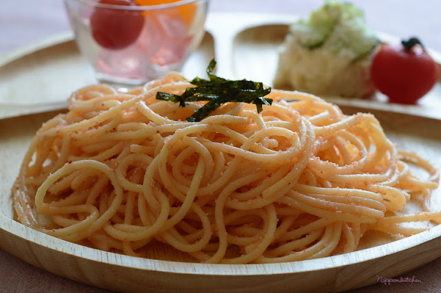 สปาเก็ตตี้ทาราโกะ (Tarako Spaghetti) - Nipponkitchen
