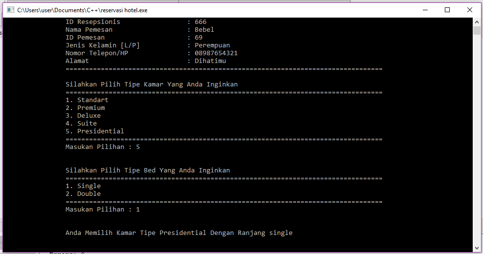Tutorial C++ | Membuat Program Reservasi Hotel Full ~ Tutorial Belajar Coding