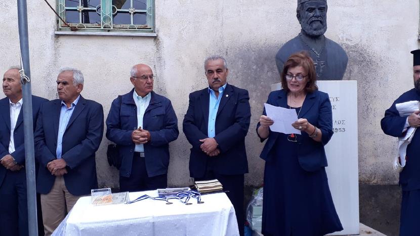 ΔΕΣΙΝΟ Η εξαιρετική ομιλία της διευθύντριας του Γυμνασίου Ψωφίδας κ