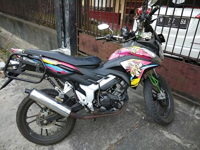 57 Foto Modifikasi Honda CS1 Jadi Supermoto Terbaru