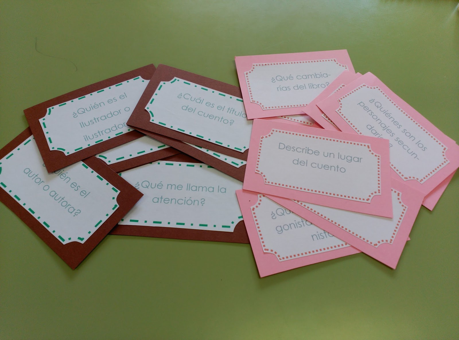 Penélope, la Sirena Cuentista: EL RECOLECTOR DE TARJETAS. Juego de ...