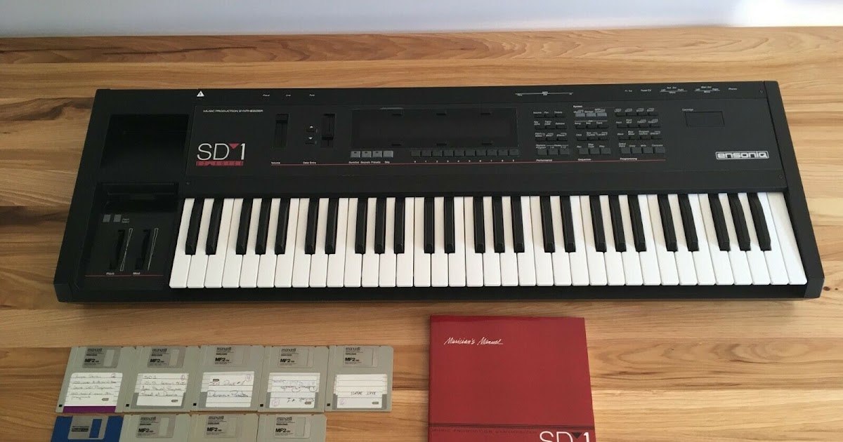 MATRIXSYNTH: Ensoniq SD1 synthesizer - 32 voices - 1992
