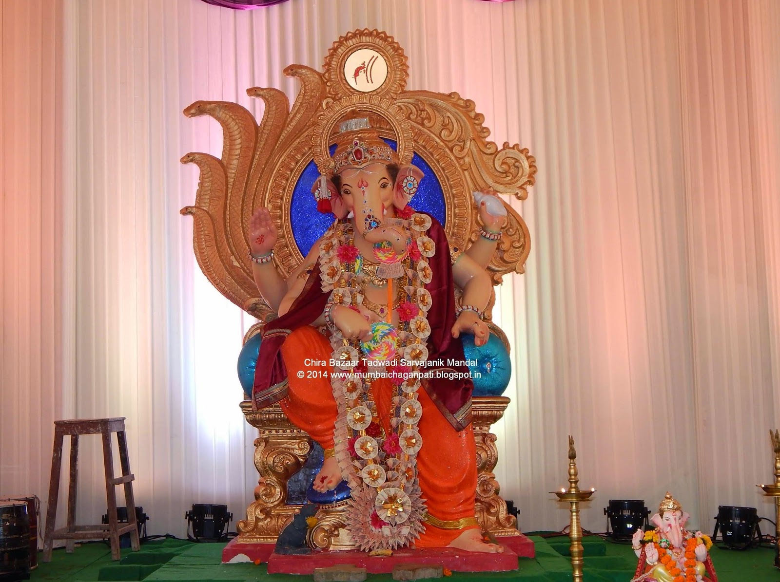 Mumbai Cha Ganpati: Chira Bazaar Tadwadi Sarvajanik Mandal 2014