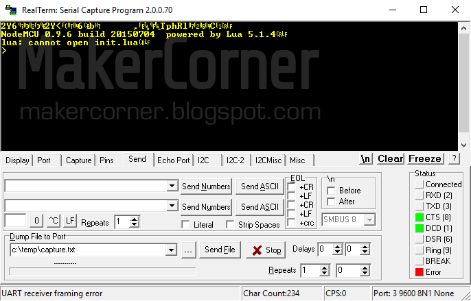 Maker Corner: ESP8266 NodeMCU firmware update Maker Corner: ESP8266 NodeMCU firmware update