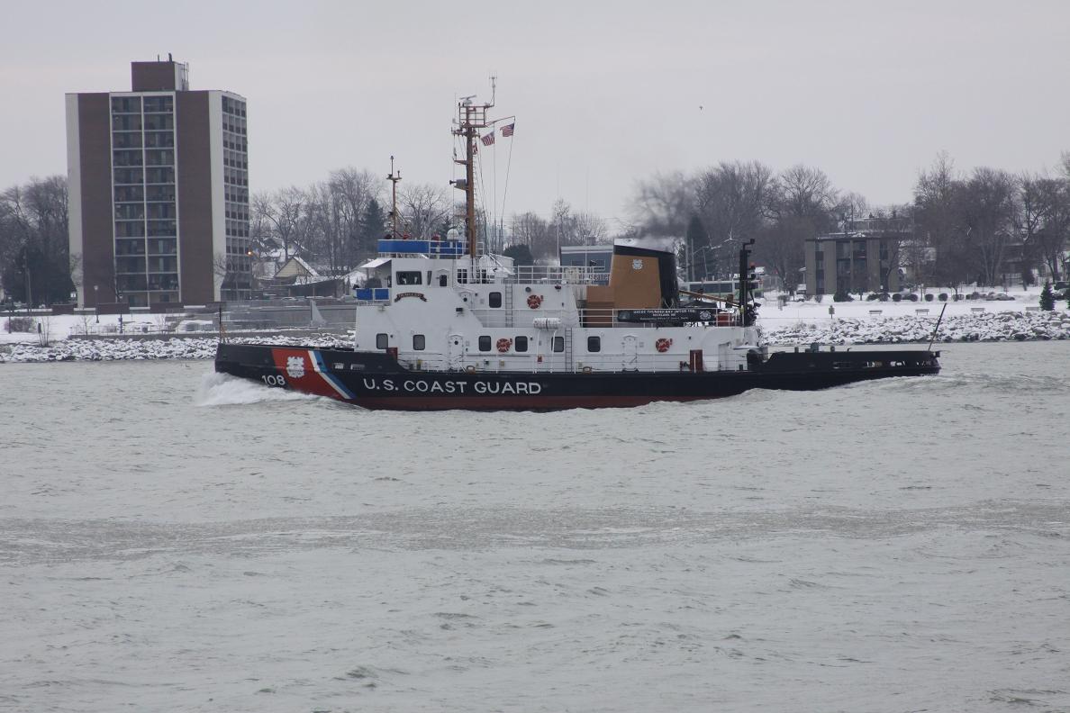 Michigan Exposures: The US Coast Guard Cutter Thunder Bay