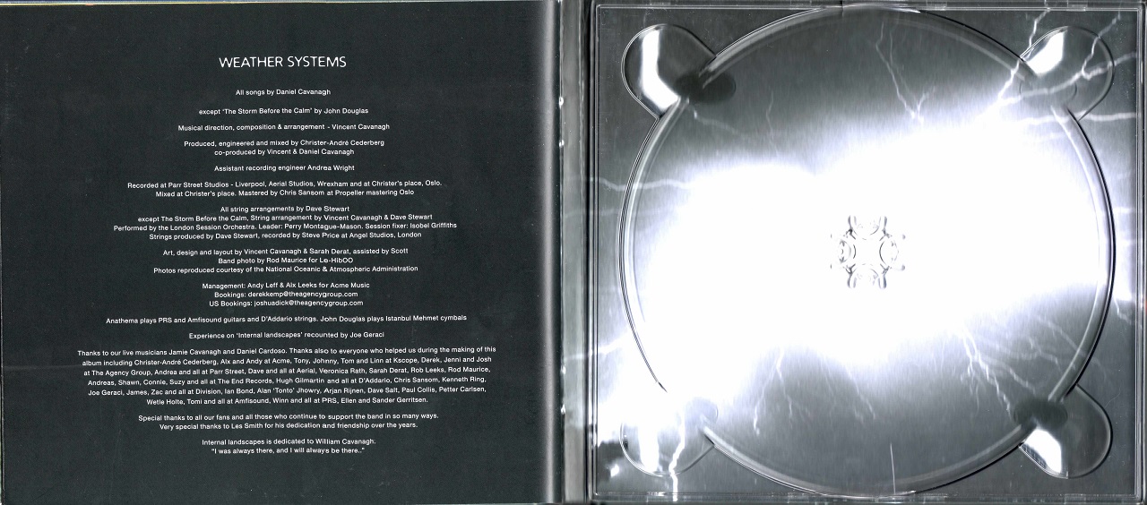 Cries from the Quiet World: Anathema "Weather Systems"