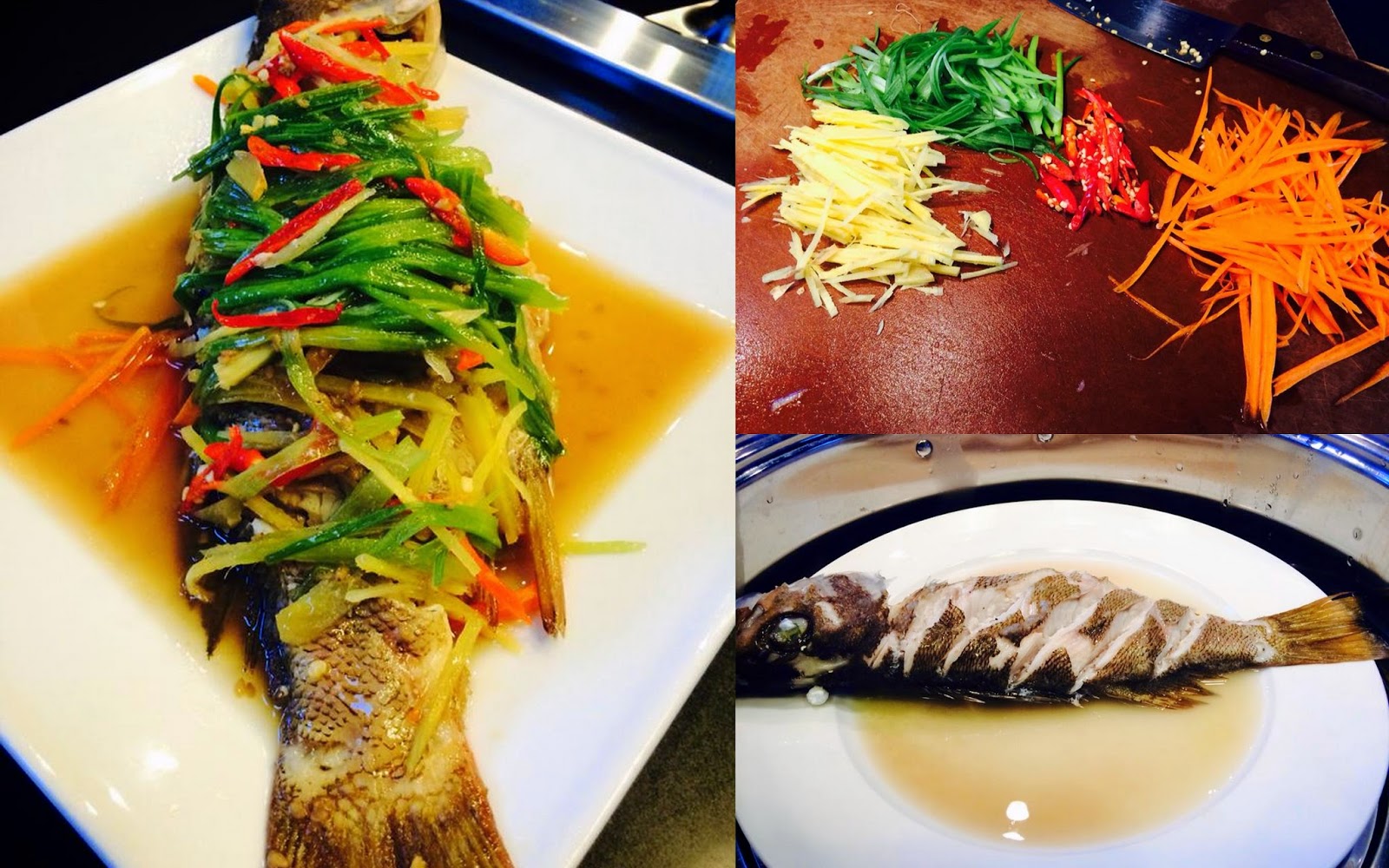 Thai Cooking with Sunshine : Steam Rock Cod!