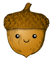 GIF ANIMADOS... : GIF ANIMADO DE BELLOTAS