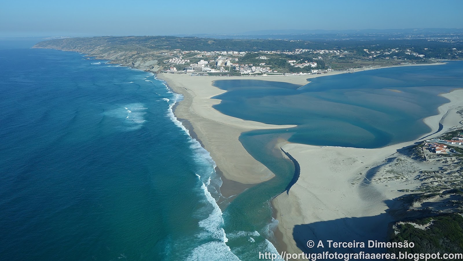 A Terceira Dimensão: Lagoa de Óbidos - Praia da Foz do Arelho