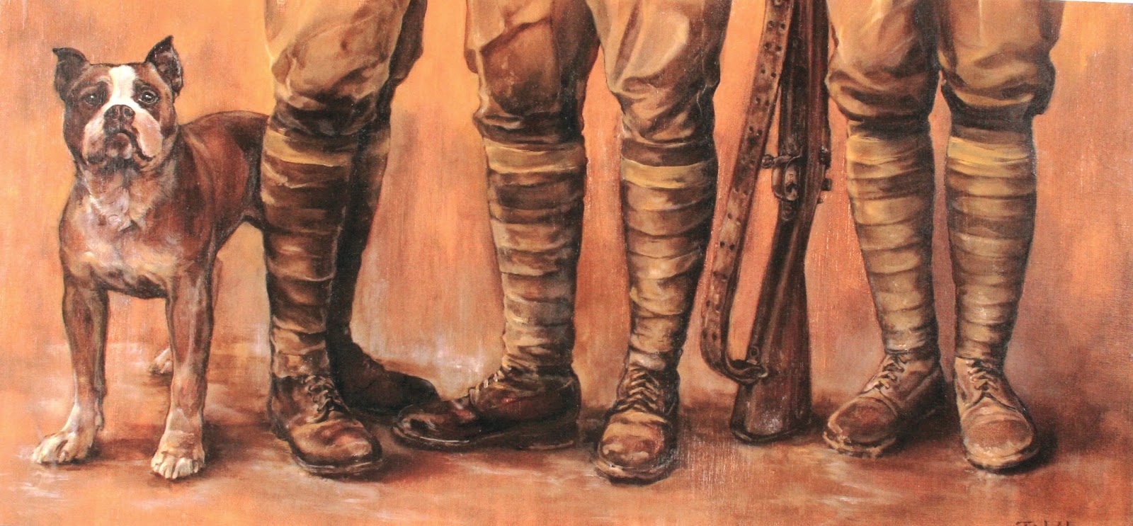 Must Love Dogs: PITBULL - Sgt. Stubby WWI US War Dog Hero!