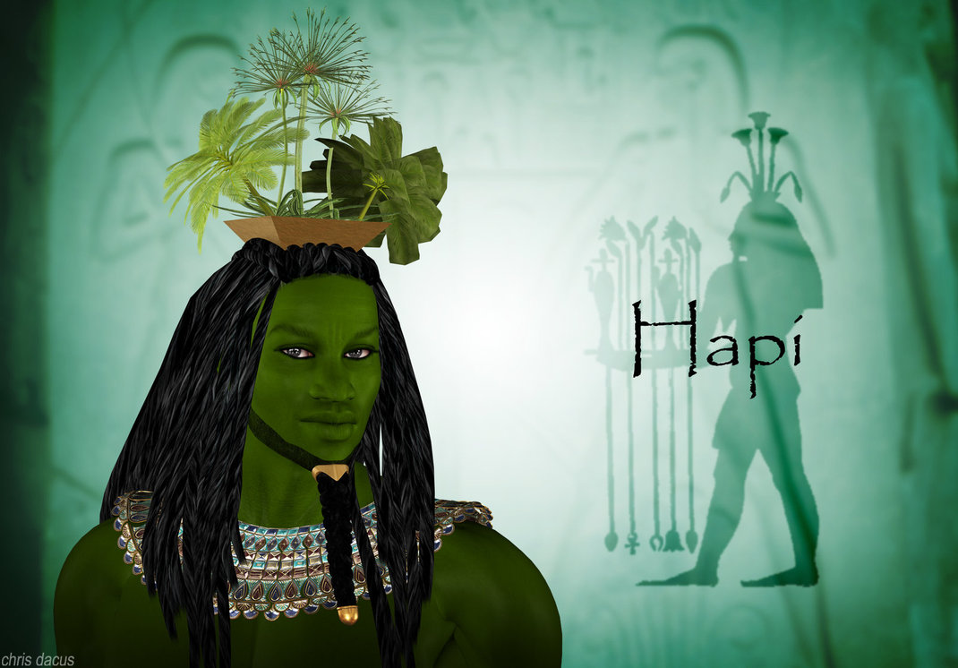Hapi Egyptian God Of The Nile River