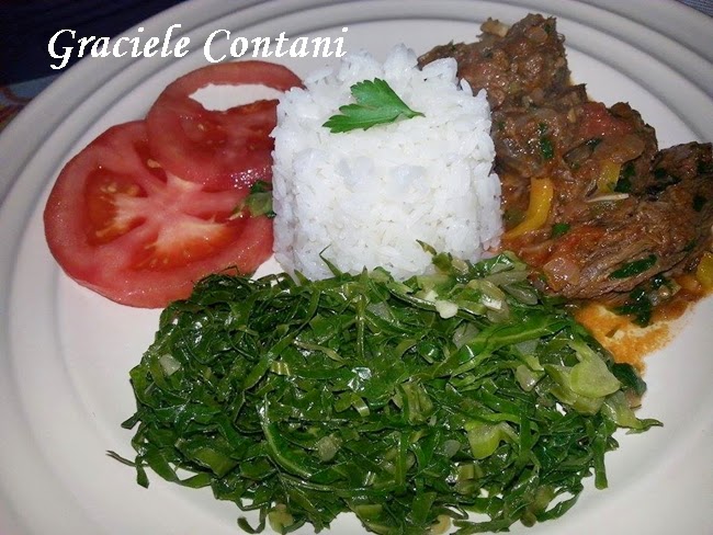 Couve Mineira, de Graciele Contani - Espaço das delícias culinárias